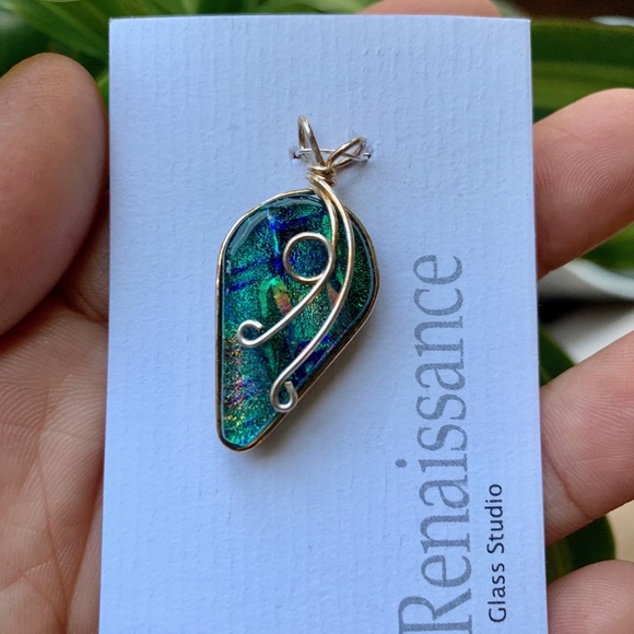 Renaissance Glass Studio | Jewelry | Beautiful Glass Tear Drop Earrings ...